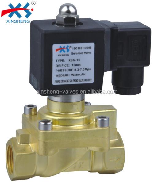 Quality XSG Series 2/2 Way High Pressure Diaphragm Solenoid Valve Pilot Operated for for sale