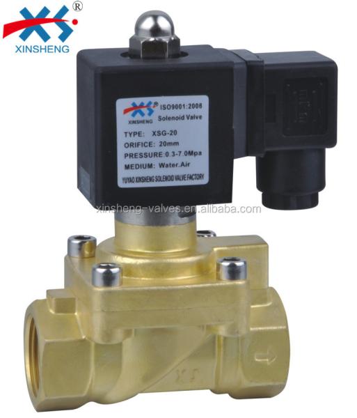 Quality XSG Series 2/2 Way High Pressure Diaphragm Solenoid Valve Pilot Operated for for sale