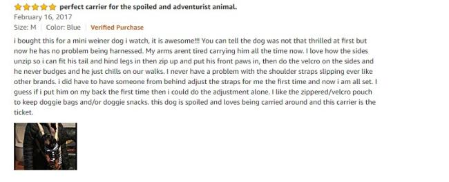 OEM Convenient Polyester Dog Carrier Backpack