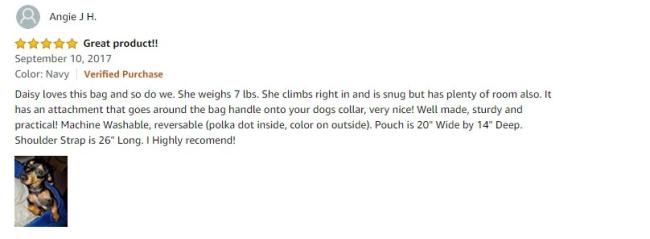 Hands Free Reversible Pet Papoose Bag