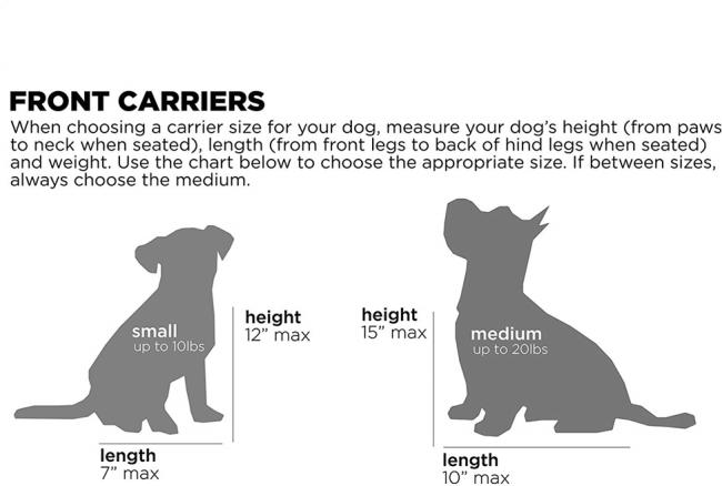 Adjustable Pet Front Cat Dog Carrier Backpack for Small Medium Dogs