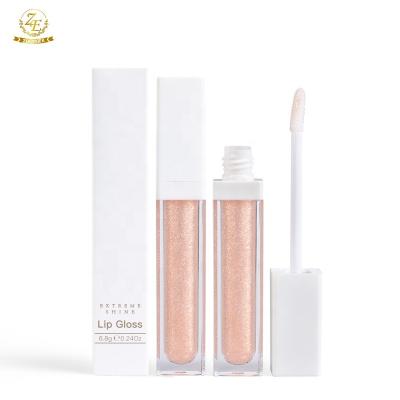 China Good quality Deep Moisturizing Glossy and Glitter Custom lipgloss for sale