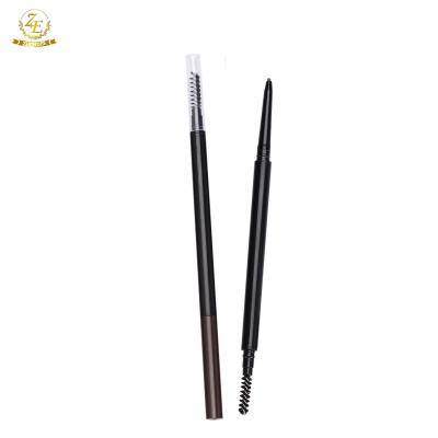 China New Arrival Transparency Cover Soft Brush Round Micro Slim Brow Pencil for sale