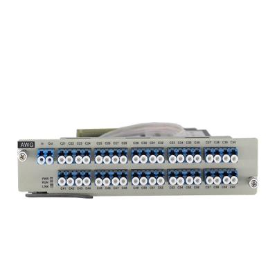 China MAN Network DWDM Device Optical Multiplexer And Demultiplexer 40 Channel AWG Array for sale