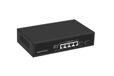China Customized Industrial Poe Switch 2 SFP 6 Port Gigabit Switch for sale