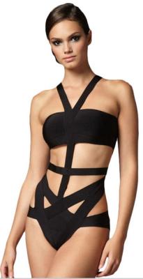 Cina Scavi fuori il bikini di stile della fasciatura/costume da bagno bianco della fasciatura per il partito in vendita