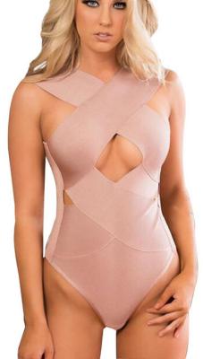 Cina Bikini con ampia scollatura sulla schiena di stile della fasciatura per la spiaggia XS/S/m./L dimensione disponibile in vendita