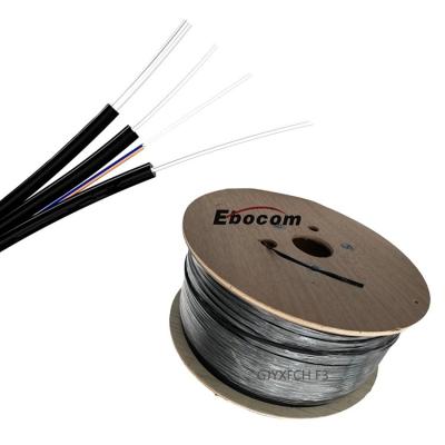 China Aerial Drop Cable Outdoor GJYXFCH FTTH 1 Core G657A1 Optical G657A1 A1 single mode Internet wire construction for sale