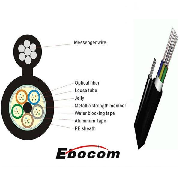 Quality Fig8 GYTC8S Optical Cab Self-Support 12 36 48 96 core Optical Cable with Quality for sale