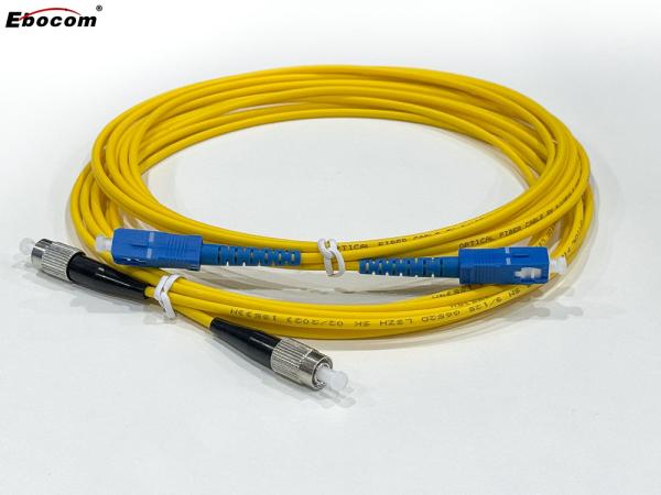 Quality SC/UPC-SC/UPC Duplex Multimode Fiber Optic Patch Cord for High-Performance for sale