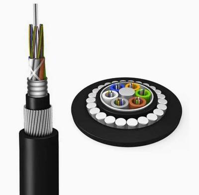 Cina GYTA33 all'aperto Cavo in fibra ottica in filo d'acciaio 2-288 Core 25D 12.5D per traversate subacquee in vendita