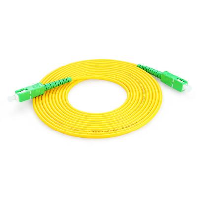 China Customized Length SC-SC Patch Cord Simplex SM 2.0mm 3.0mm 1M 3M 5M LSZH Manufacturer for sale