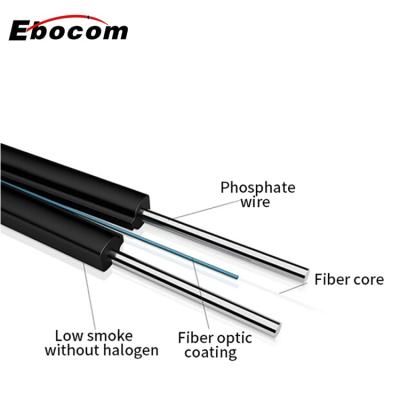 China FTTH Indoor Drop Cable  GJXH G652D G657A1 A2  For Networking Internet Communication for sale