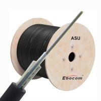 China ASU Cable Single Mode G652D 80m Span 12 Core Fibre Optic Cable for sale