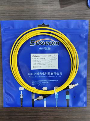 China Patch Cord Kabel SC/LC/ST/MPO UPC/APC Concter LSZH Jacket G657a1 G652d OM2 OM3 für Ethernet-Kabel zu verkaufen