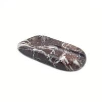 China Rosso Levanto Rectangular Marble Ashtray Customized Elegant With Premium Material for sale