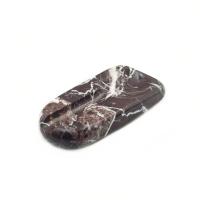 China Rosso Levanto Rectangular Marble Ashtray Customized Elegant With Premium Material for sale