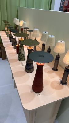 China Handcrafted Natural Marble Bedside Lamp Eco Friendly Custom Craft Marble for sale