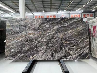 China Multi Functional Venetian Brown Marble Italian Marble Slab For Flooring Applications for sale
