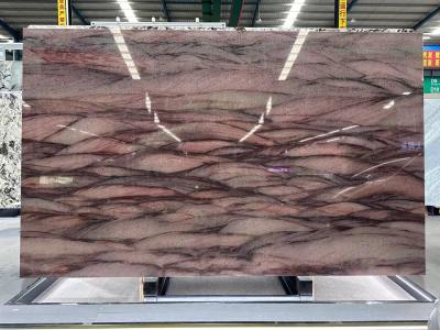 China Brazil Red Marble Slab Brazil Red Colinar Marble Polished Surface Finished Impact Resistant for sale