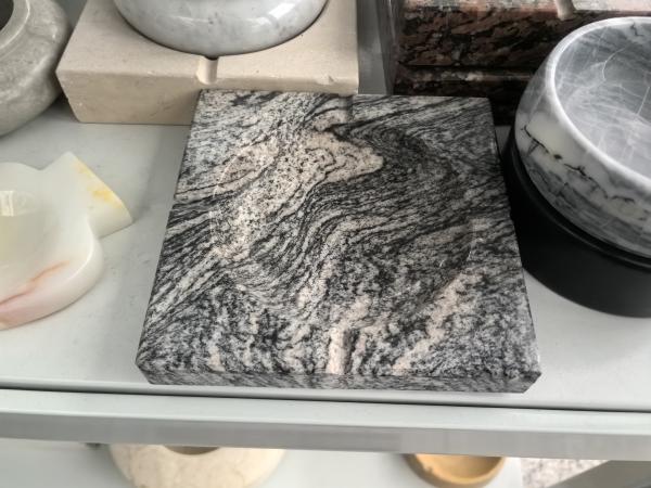 Quality Luxury Langtaosha Granite Stone Ashtray Sturdy For Business Space for sale