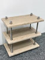 China Multi Tier Marble Shelf Table Custom Craft Marble High Durability for sale