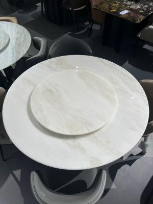 China Natural Custom Marble Dining Table Timeless Luxury Centerpiece With Smooth Surface for sale
