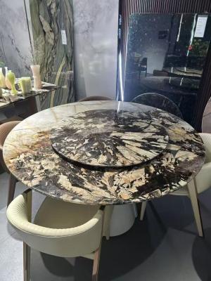 China Natural Custom Marble Dining Table Timeless Luxury Centerpiece With Smooth Surface for sale