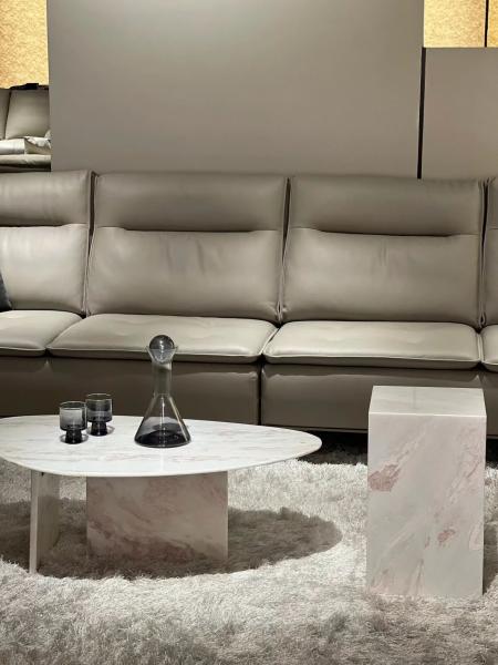 Quality High Durability Marble Coffee Table Elegant For Living Rooms for sale