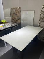 China Stain Resistant High Performance Natural Marble Dining Table Marble Stone Dining Table for sale