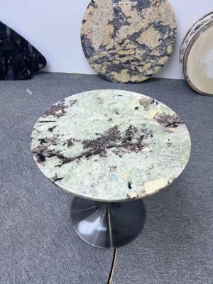 China Brazilian Marble Cafe Table Marble Center Table Scratch Resistant Long Lifespan for sale