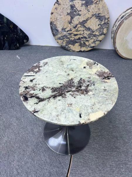 Quality Brazilian Marble Cafe Table Marble Center Table Scratch Resistant Long Lifespan for sale