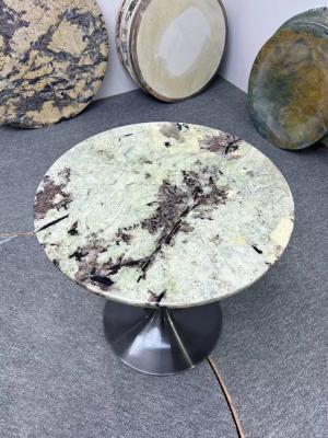 China Brazilian Marble Cafe Table Marble Center Table Scratch Resistant Long Lifespan for sale