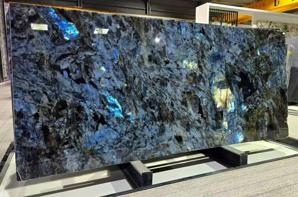 Quality Madagascan Blue Marble Kitchen Slab Marble Stone Slab Long Lasting Scratch Resistant for sale