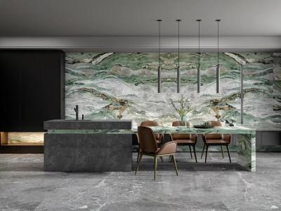 중국 인테리어 장식용 맞춤형 대리석 슬랩 - 18mm ~ 20mm 두께 판매용