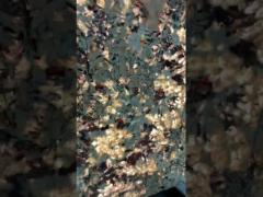 Natural Brazil Blue Marble Granite Kitchen Marble Slab Translucent Stone For Indoor
