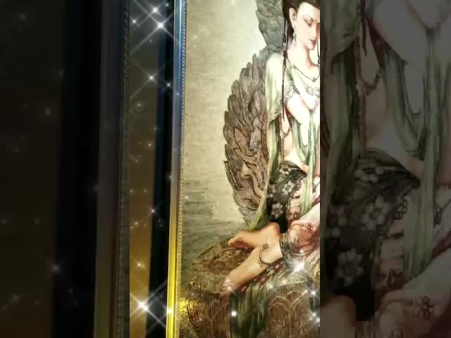 동양예술의 작품: 모자이크-패널 보드키사트바, 자연 돌로 손으로 만든