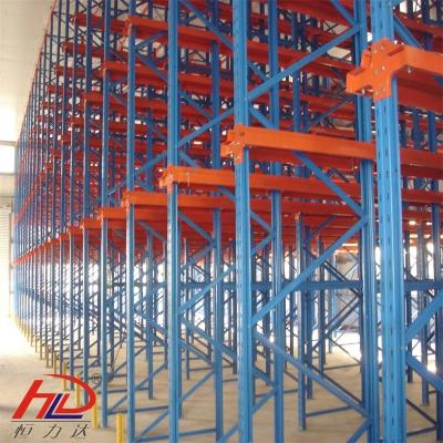 China High Density Drive in Drive Through Pallet Racking for sale