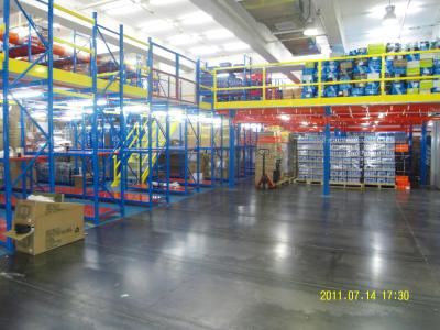 China Shel Support Mezzanine Racks for sale