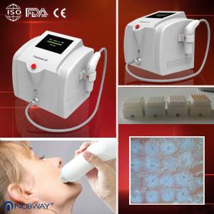 China Fractional rf microneedle machine to treat Facial wrinkle removal, acne Scars removal for sale