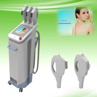 China Vertica super ipl device with 2 professional handles for fastest hair removal on body&face for sale