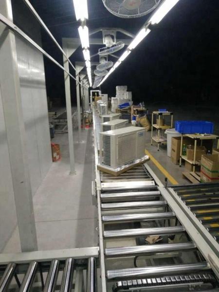 Quality 380v Automatic Air Conditioner Conveyor for Entire Air Conditioning Production for sale