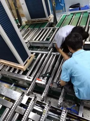 中国 中国工場のためのカスタマイズ可能なエアクーラー組立ライン サービス後に含まれています 販売のため