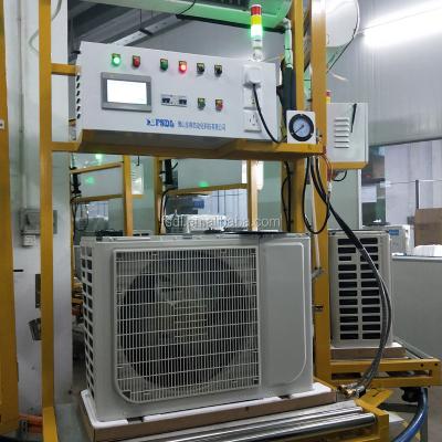 China PLC Controlled Manual Assembly Line For Split Floor Standing Duct Type Air Conditioners for sale