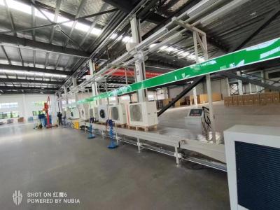 China Customizable Chain Plate And Roller Air Conditioner Production Line  PLC Control for sale