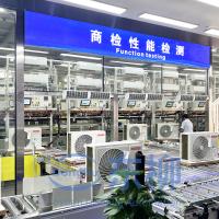 China Split Type Air Conditioner Assembly Conveyor Line with Performance Test for sale