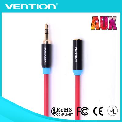 Cina Maschio di Shell 3.5mm della lega di alluminio all'audio estensione di cavo stereo femminile con il rivestimento di PVC in vendita