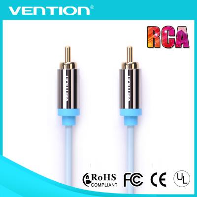 Cina RCA all'audio video di RCA cabla il maschio del rivestimento di PVC al conduttore di rame senza ossigeno maschio in vendita