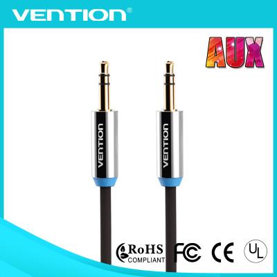 Cina L'oro ausiliario nero ha placcato il maschio di 3.5mm cavo stereo maschio 30m di 3.5mm all'audio in vendita