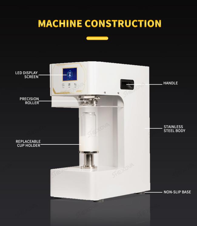 Portable Non-Rotating Can Sealing Machine in operation
